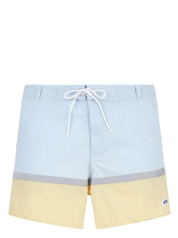 Gcds Striped Swim Shorts