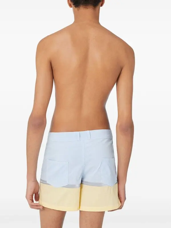 Gcds Striped Swim Shorts