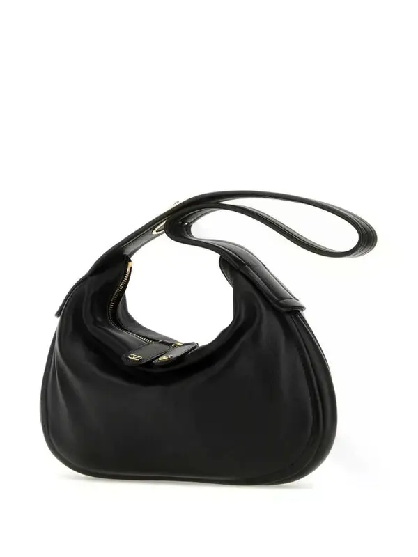 Valentino Garavani Small Go-hobo Shoulder Bag - Black