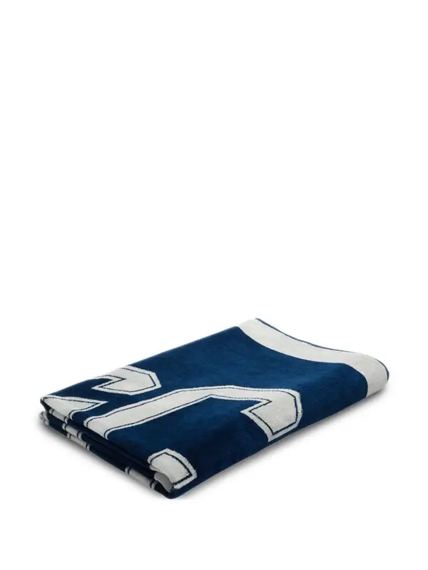 Gcds Logo-print Cotton Beach Towel