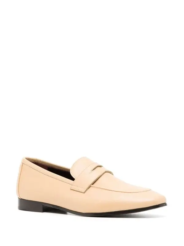 BOUGEOTTE Penny-slot Leather Loafers