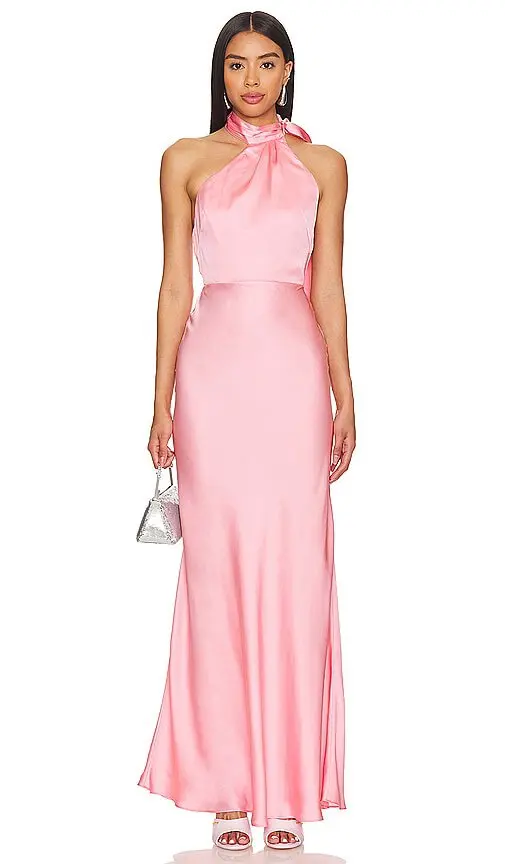 LOVERS AND FRIENDS Albie Gown - Peach
