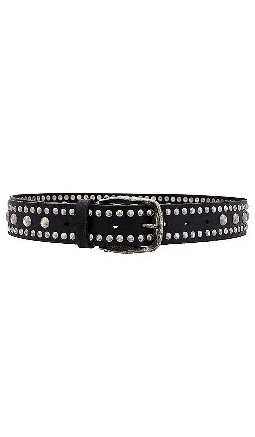 Free People We The Free Sola Stud Belt - Black