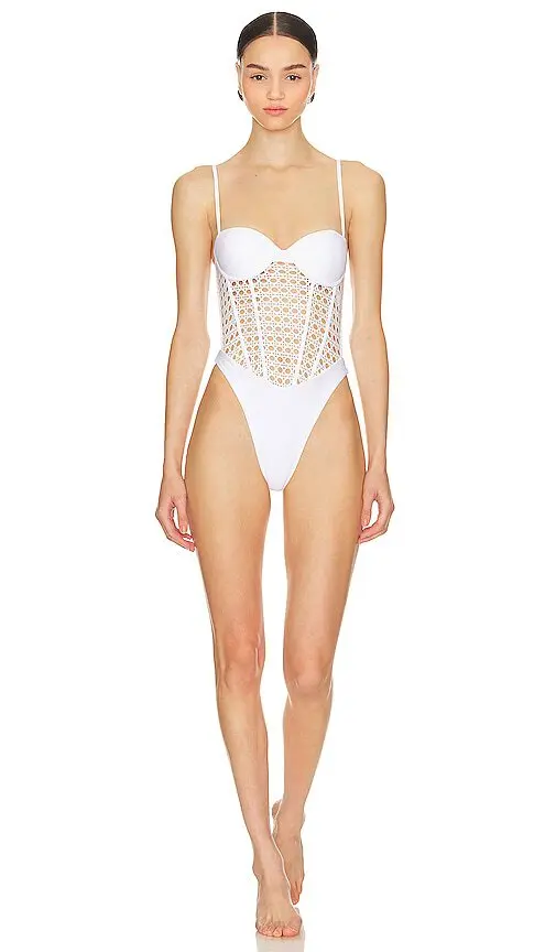 LOVEWAVE The Eshe One Piece - White