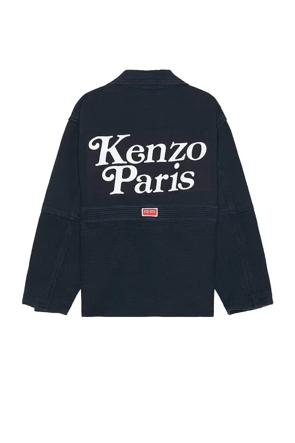 Kenzo By Verdy Judo Jacket In Blue In Midnight - 55% Off