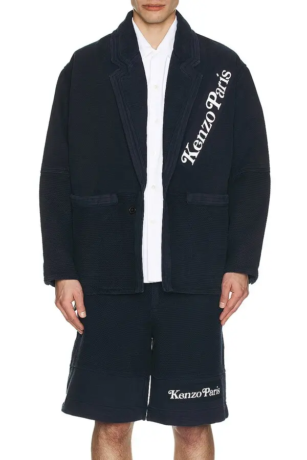 Kenzo By Verdy Judo Jacket In Blue In Midnight - 55% Off