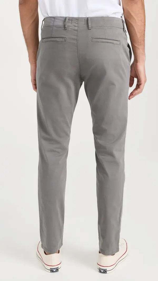 Paige Danford Stretch Sateen Chinos - Cool Slate