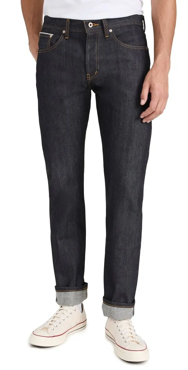 Naked & Famous Denim Left Hand Twill Selvedge Jeans - Indigo