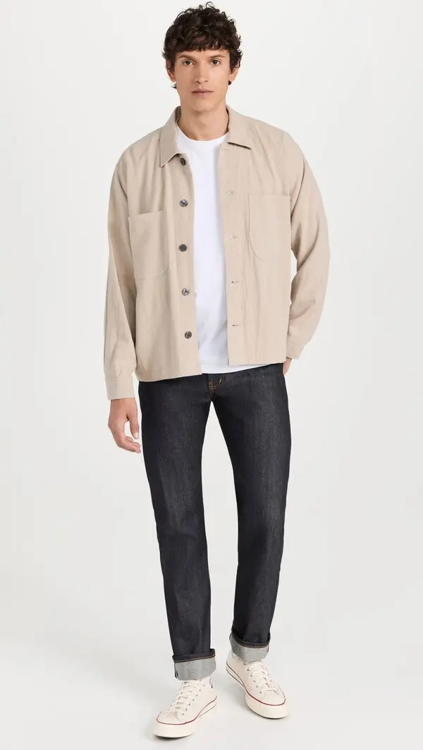Naked & Famous Denim Left Hand Twill Selvedge Jeans - Indigo