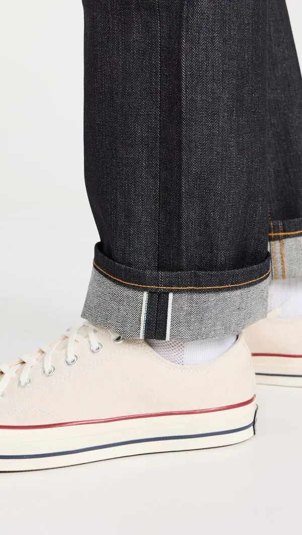Naked & Famous Denim Left Hand Twill Selvedge Jeans - Indigo