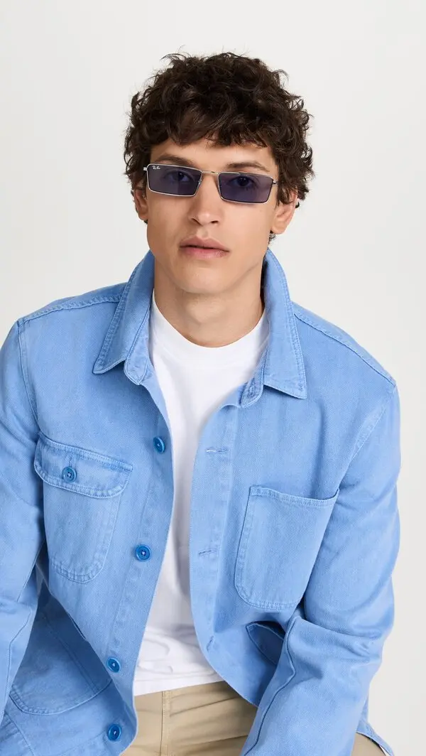 Ray-ban Rb3741 Rectangular Sunglasses