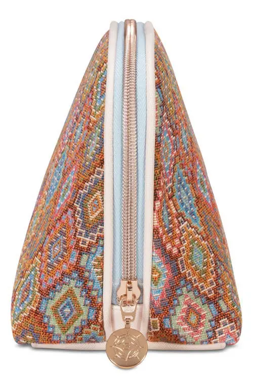 Stephanie Johnson Bodrum Kilim Lola Makeup Bag - Orange Multi