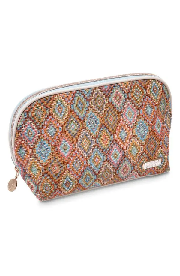 Stephanie Johnson Bodrum Kilim Lola Makeup Bag - Orange Multi