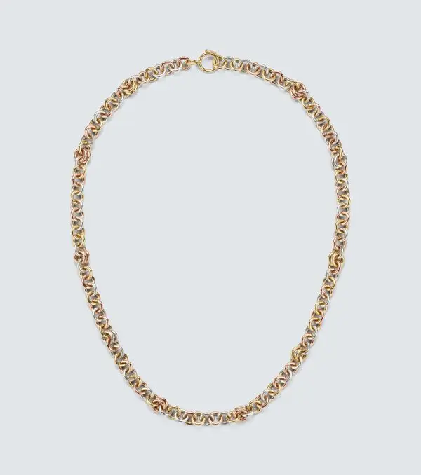SPINELLI KILCOLLIN Serpens 18kt Gold And Sterling Necklace - Silver