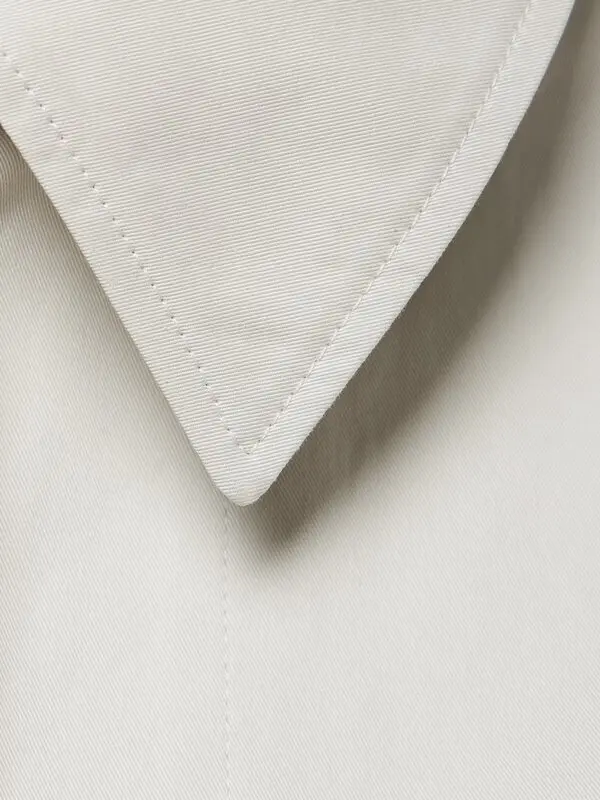 THE ROW - The Row Lenister Oversized Cotton-Gabardine Coat