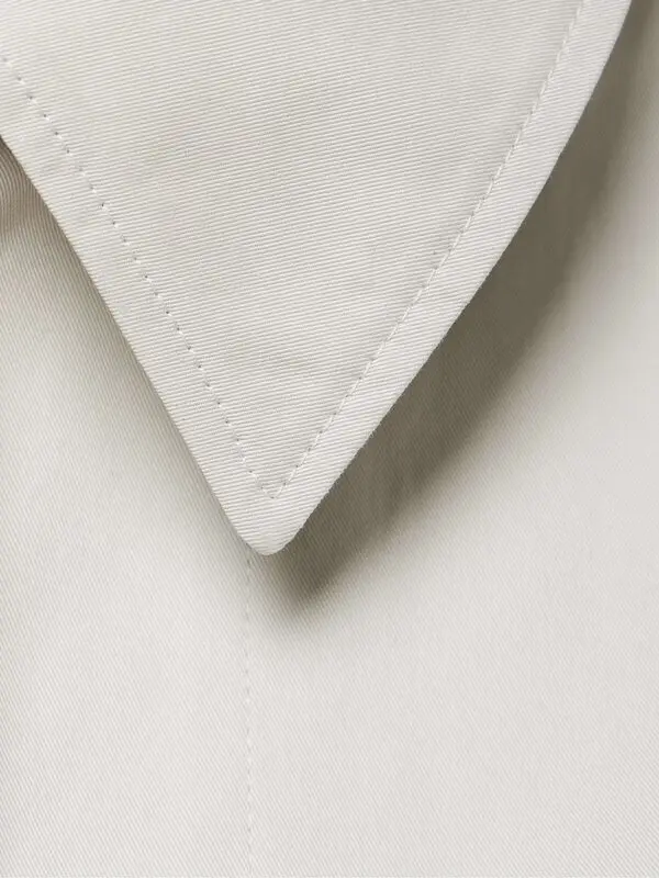 THE ROW - The Row Lenister Oversized Cotton-Gabardine Coat