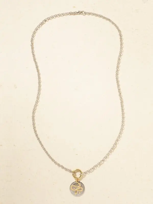 FOUNDRAE Wholeness 18-karat Diamond Necklace - Gold
