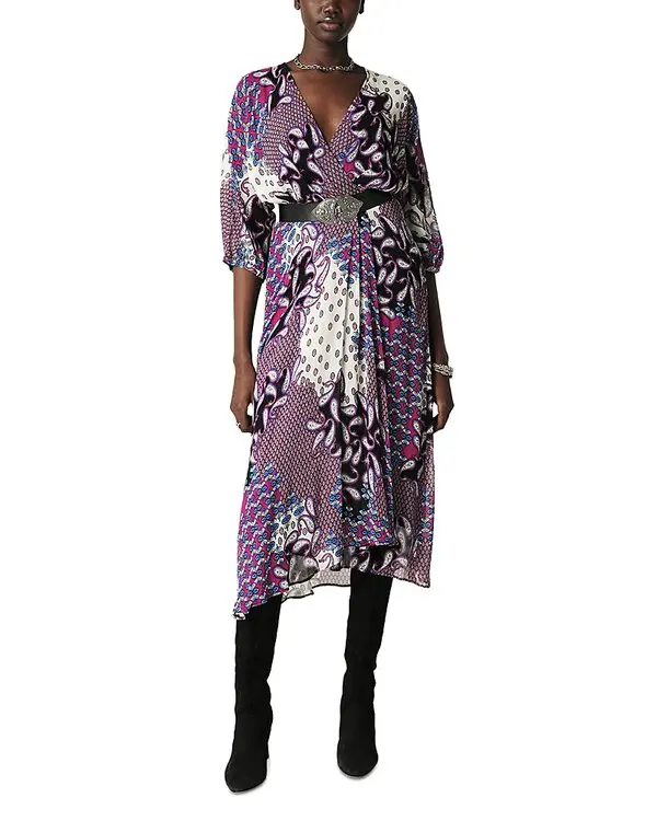 bash midi dress 1H25ROMA_ROSE