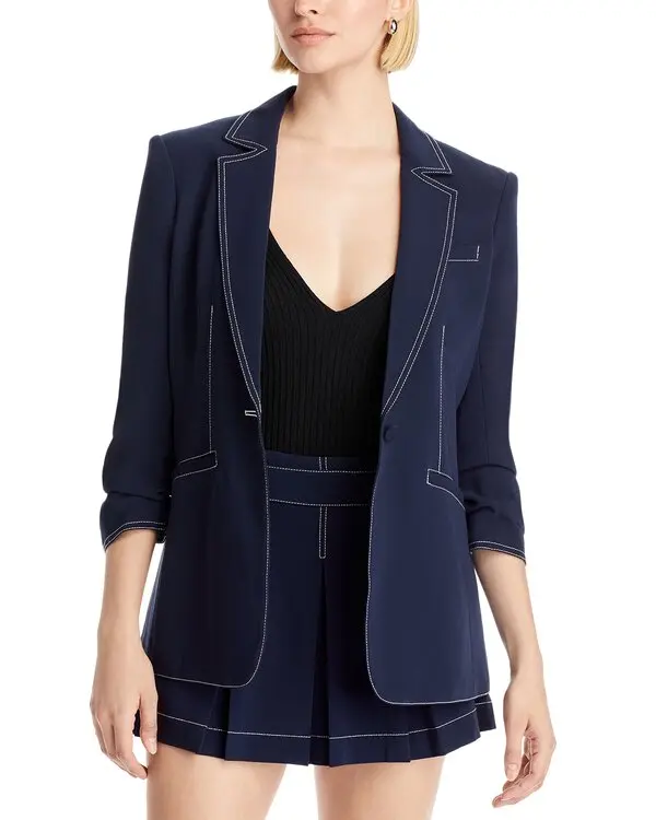 Cinq À Sept Khloe Blazer - Navy/ivory