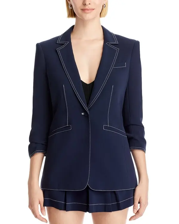Cinq À Sept Khloe Blazer - Navy/ivory