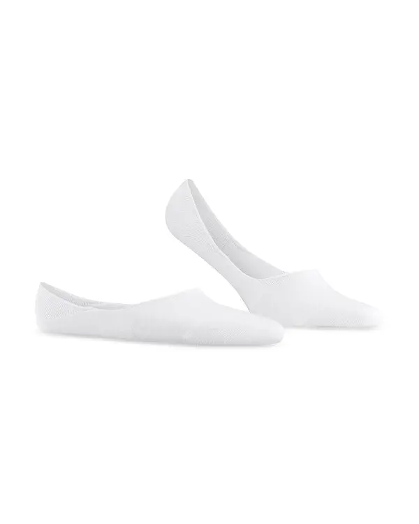 Falke Cotton Blend No Show Socks - White