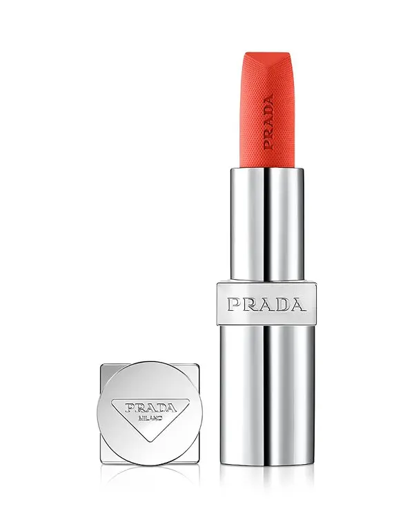 Prada Soft Matte Refillable Lipstick - O Nacarat - Coral Orange