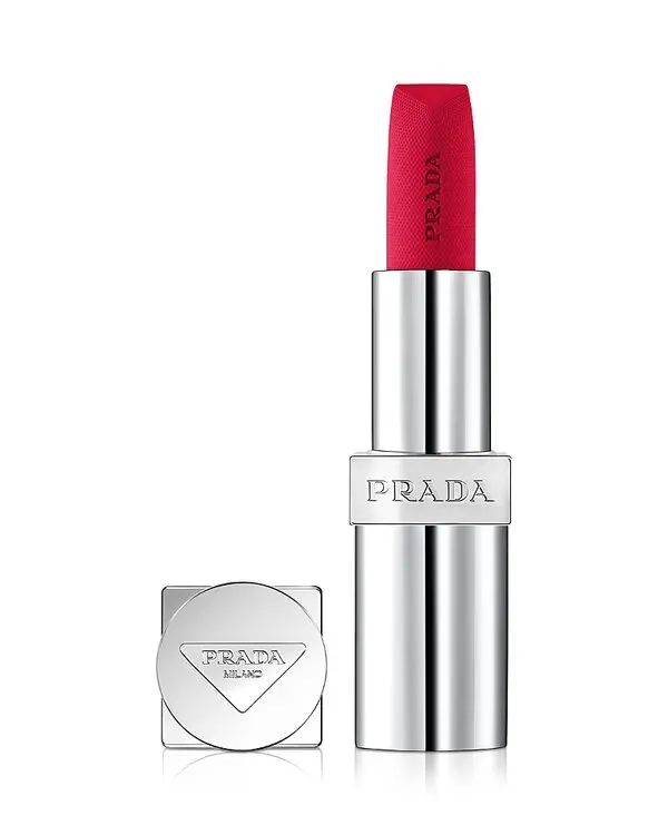 Prada Soft Matte Refillable Lipstick - P Candy - Hot Pink