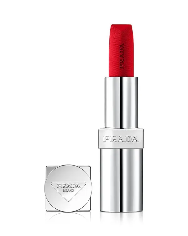 Prada Soft Matte Refillable Lipstick - R Granato - Soft Red
