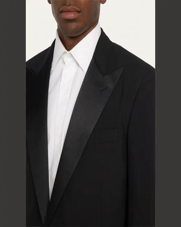 Ralph Lauren Purple Label Gregory Hand-tailored Wool Peak Tuxedo