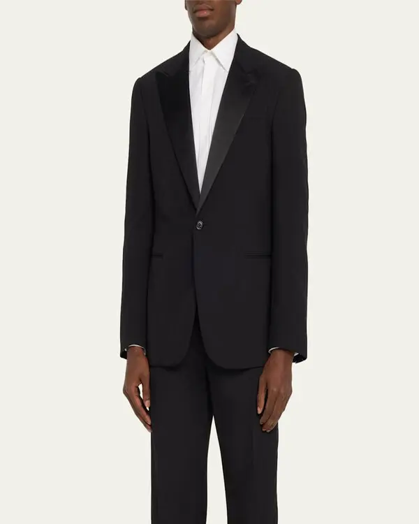 Ralph Lauren Purple Label Gregory Hand-tailored Wool Peak Tuxedo