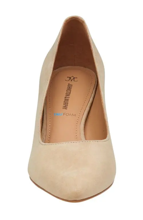 Johnston & Murphy Vicki Pump - Sand Suede