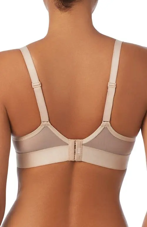 Dkny Sheer Mesh Unlined Bra - Cashmere