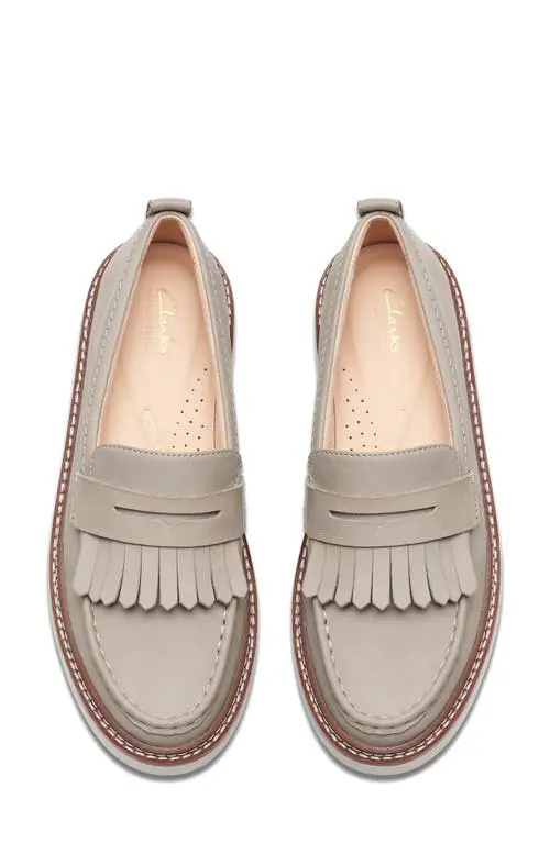 Clarks Orianna Platform Penny Loafer