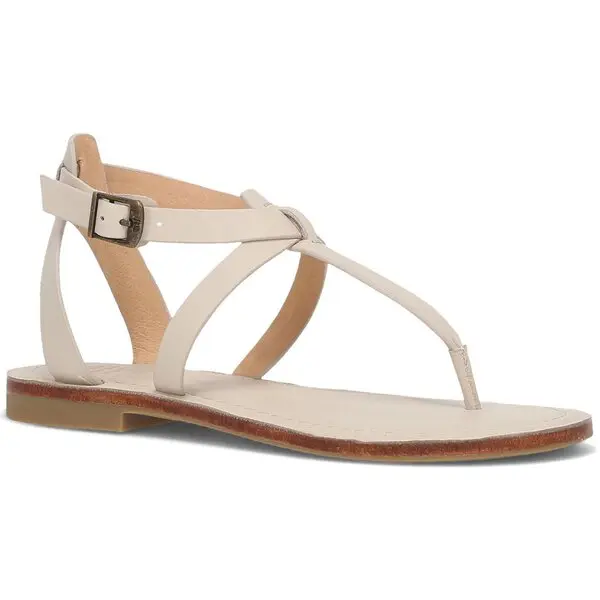 THE FRYE COMPANY Taylor Ankle Strap Sandal - Ivory