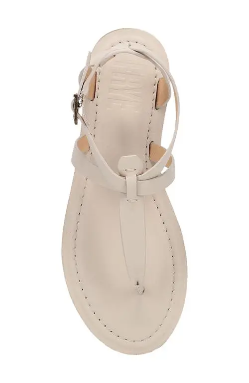 THE FRYE COMPANY Taylor Ankle Strap Sandal - Ivory
