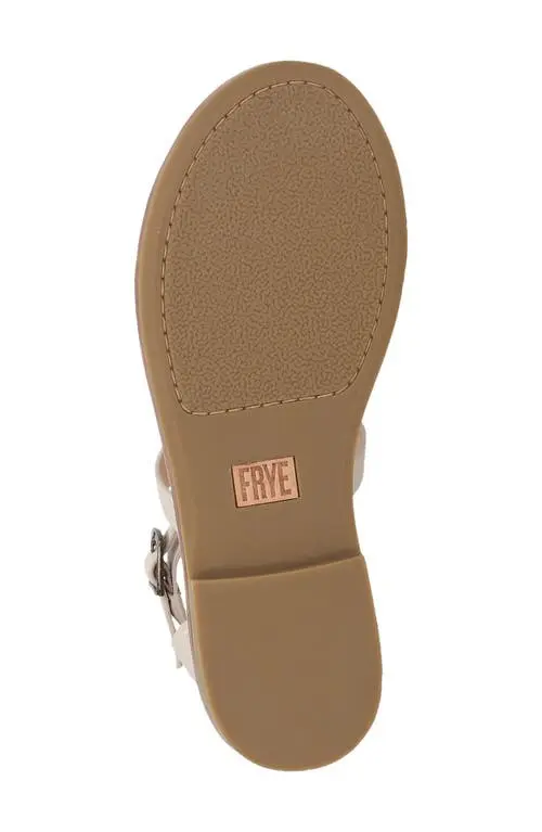 THE FRYE COMPANY Taylor Ankle Strap Sandal - Ivory