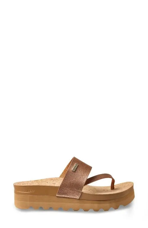 Reef Sol Hi Platform Sandal - Copper