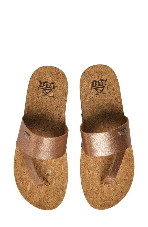 Reef Sol Hi Platform Sandal - Copper