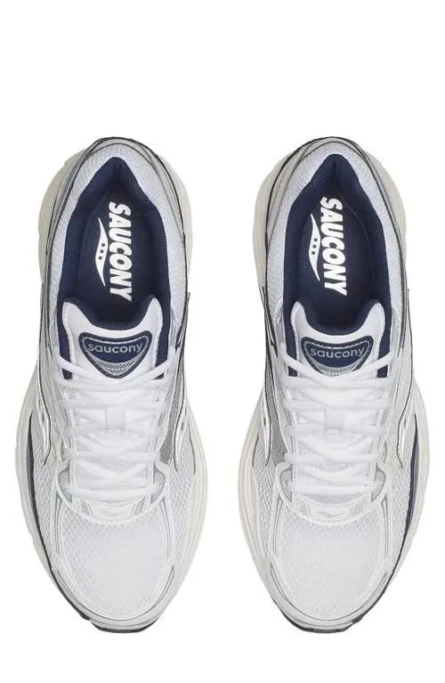 Saucony Gender Inclusive Progrid Omni Sneaker - White/navy