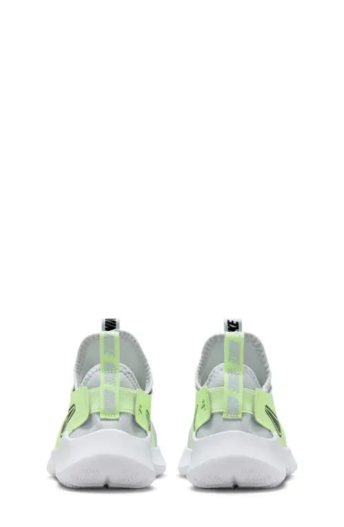 Nike Flex Runner 3 Slip-on Shoe - Platinum/ Black/ Volt