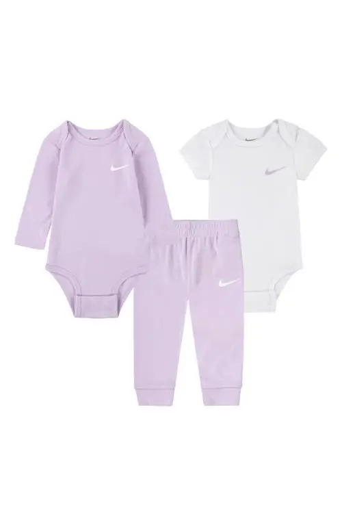 Nike Solid 3-piece Bodysuits & Joggers Set - Doll