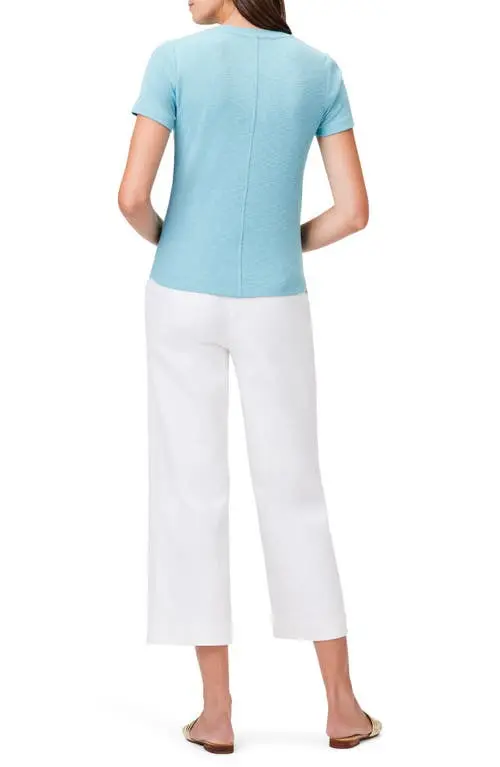 NIC+ZOE Scoop Neck Cotton Blend T-shirt
