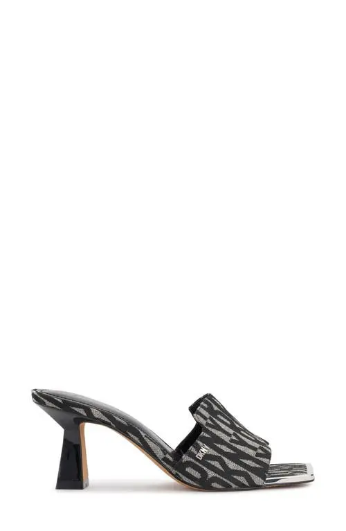 Dkny Square Toe Slide Sandal