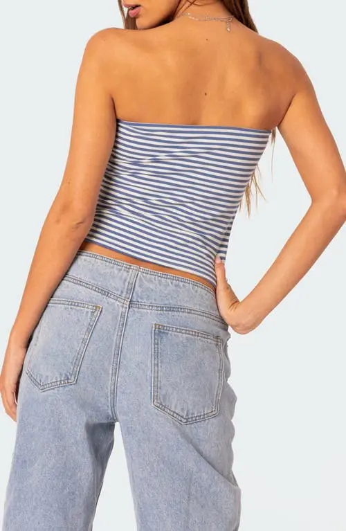 EDIKTED Lilah Stripe Tube Top