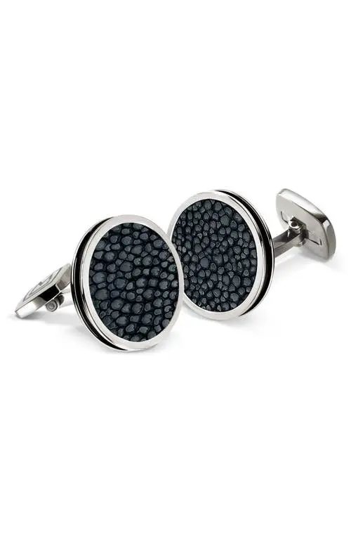 M-CLIP® Stingray Cuff Links - Black