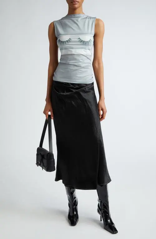 Acne Studios Eyelash Sleeveless Top