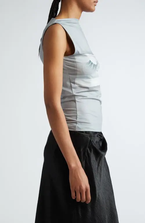 Acne Studios Eyelash Sleeveless Top