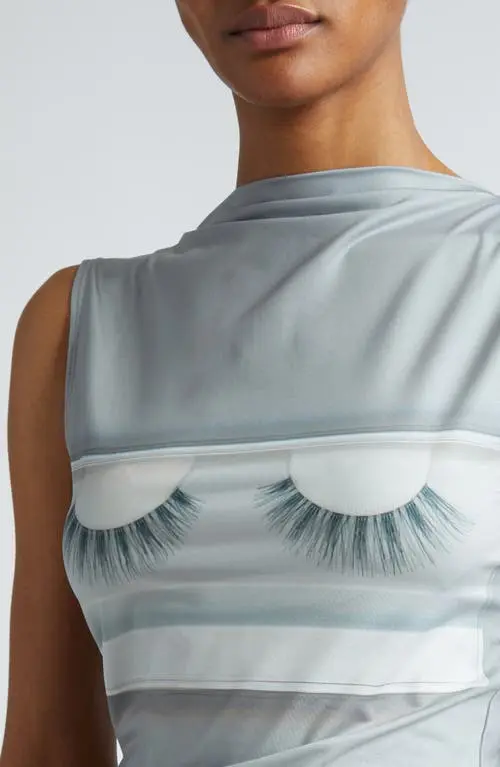 Acne Studios Eyelash Sleeveless Top