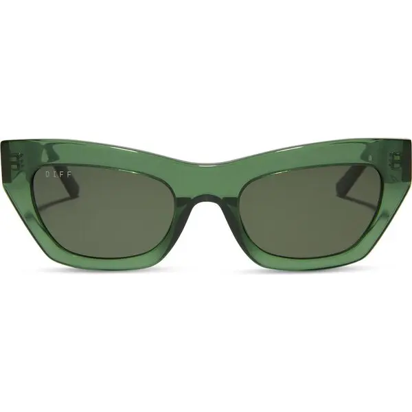 DIFF Katarina Cat Eye Sunglasses - Sage Crystal/g15