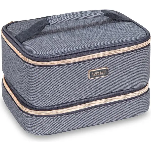 Stephanie Johnson Jenny Train Case - Blue